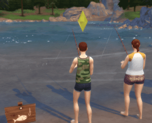 The Sims 4: Where to find and catch Angelfish