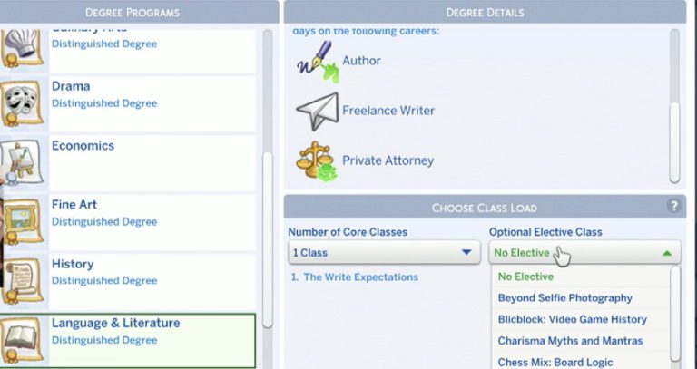 The Sims 4 University How To Get A Distinguished Degree