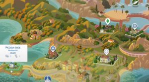 The Sims 4: Tartosa map, neighborhoods, and lots