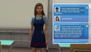 Sims 4 High School Years: Detention is pointless