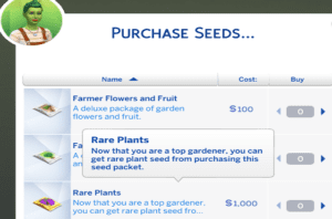 What are the rarest plants in The Sims 4?