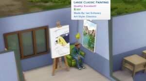 The Sims 4: How to make excellent paintings